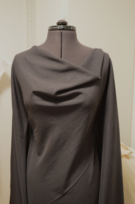 Asymmetrical Neckline Dress (part1) – making the pattern | Yuki Clothing