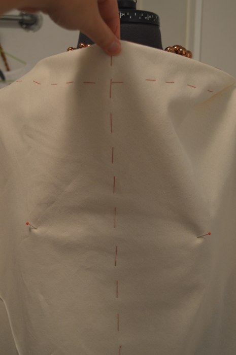 Asymmetrical Neckline Dress (part1) – making the pattern | Yuki Clothing